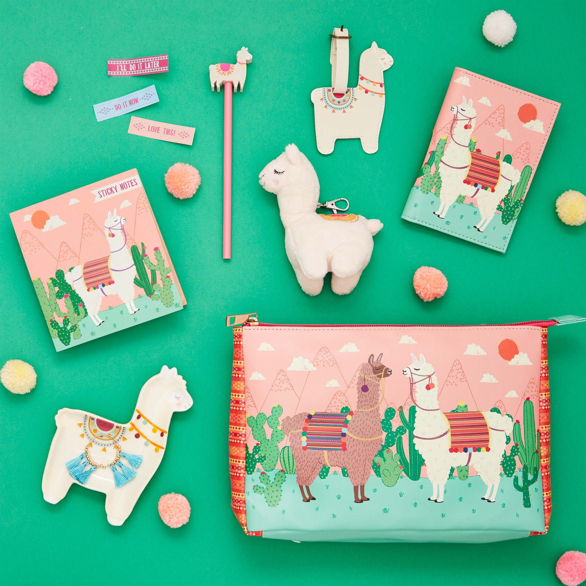 Little Llama Pencil with Eraser Topper | Back to School | Stationery ...