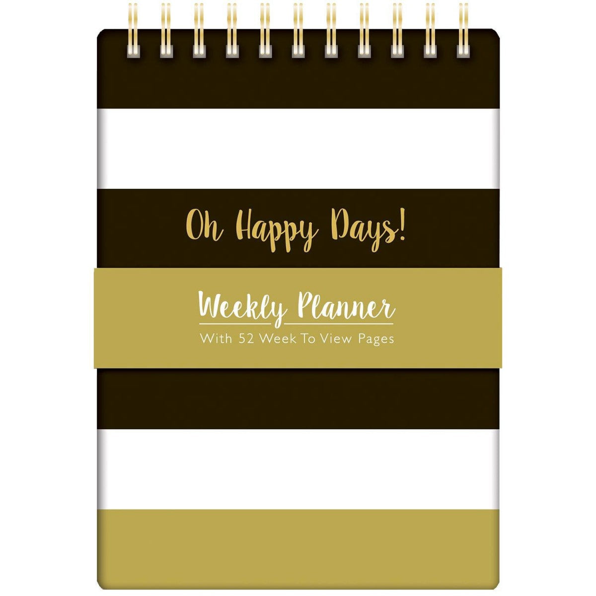 Bold Stripe A5 Wiro Bound Weekly Planner | Mother's Day Gifts – Squid ...